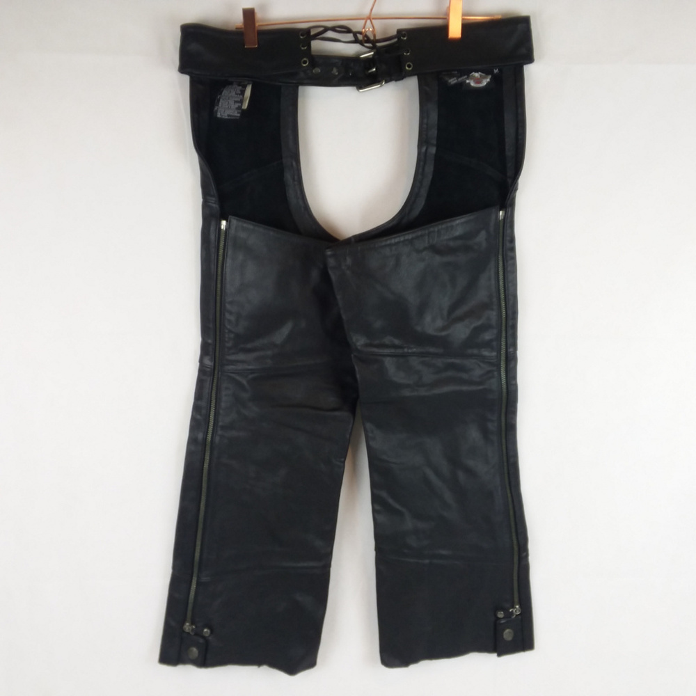 Harley Davidson Leather Chaps Medium - Gem